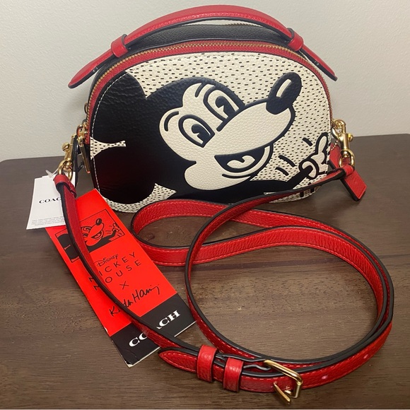 Coach | Bags | Nwt Coach Disney Mickey Mouse X Keith Haring Serena Satchel | Poshmark